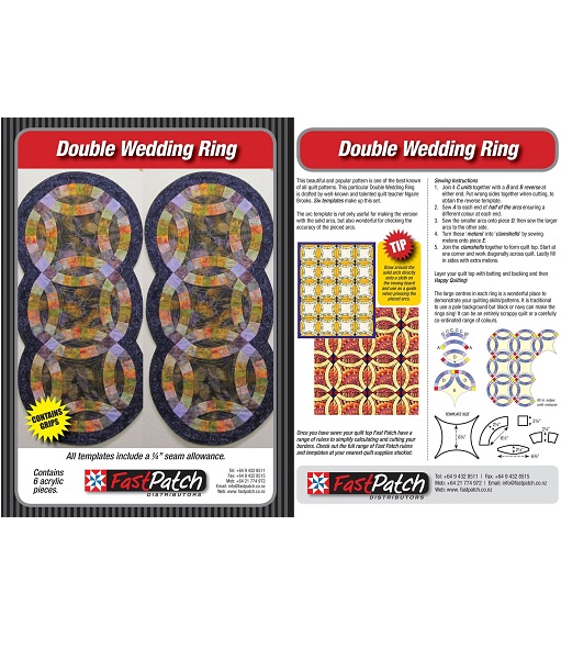 double_wedding_ring_template - Katipatch Patchwork & Quilting Boutique